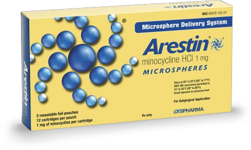 ARESTIN Antibiotics - Laser Periodontics & Gum Surgery